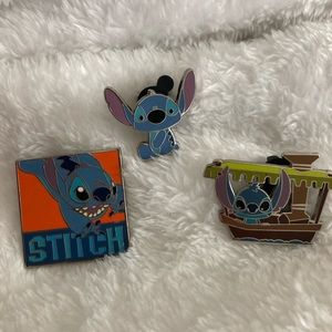 Disney | Other | Disney Enamel Pins Stitch | Poshmark